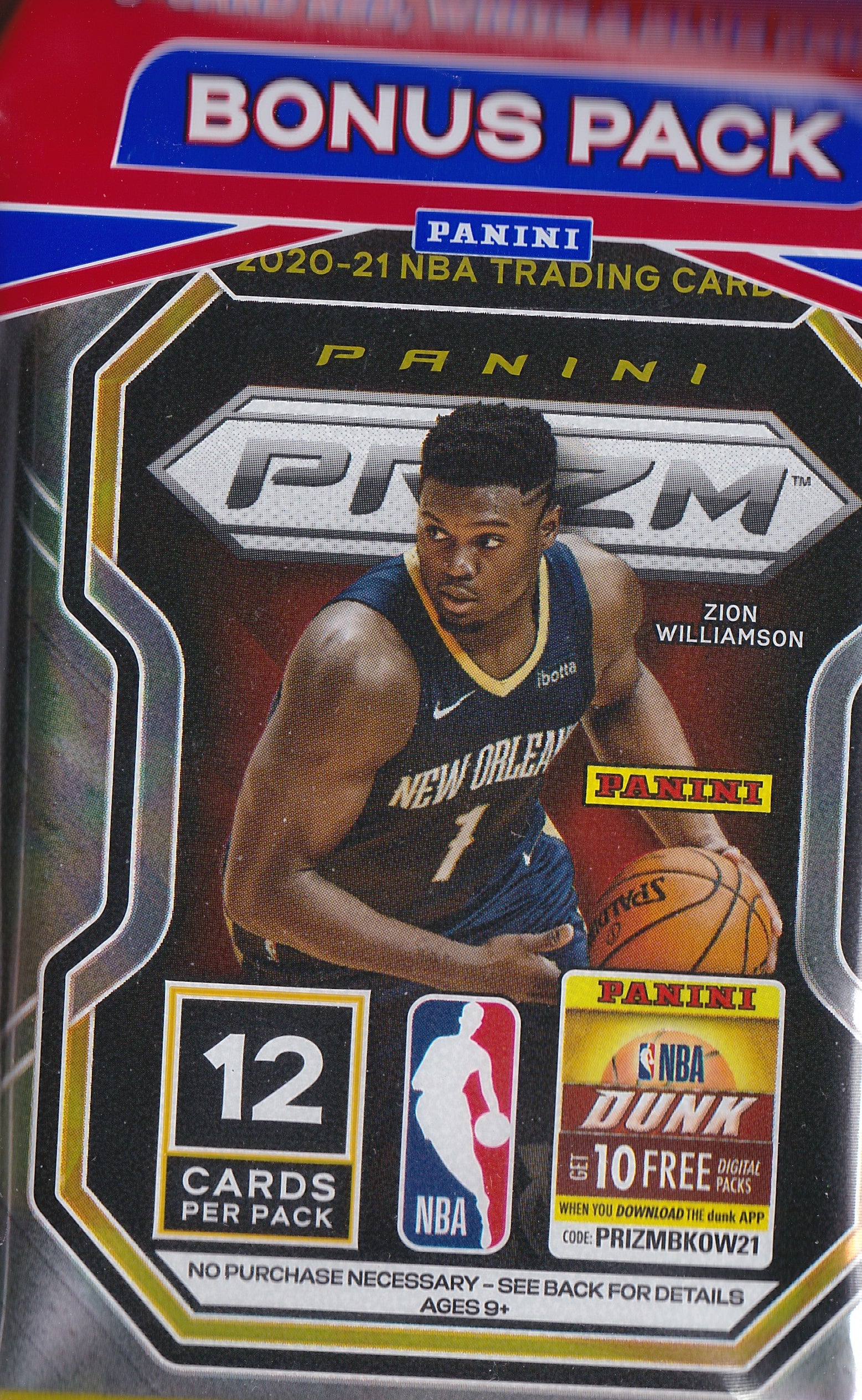 2020-21 PRIZM BASKETBALL BONUS PACK – BlackBeardBreakz